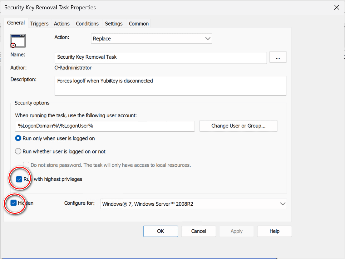 FIDO2-Device Logon mit YubiKey 5 NFC